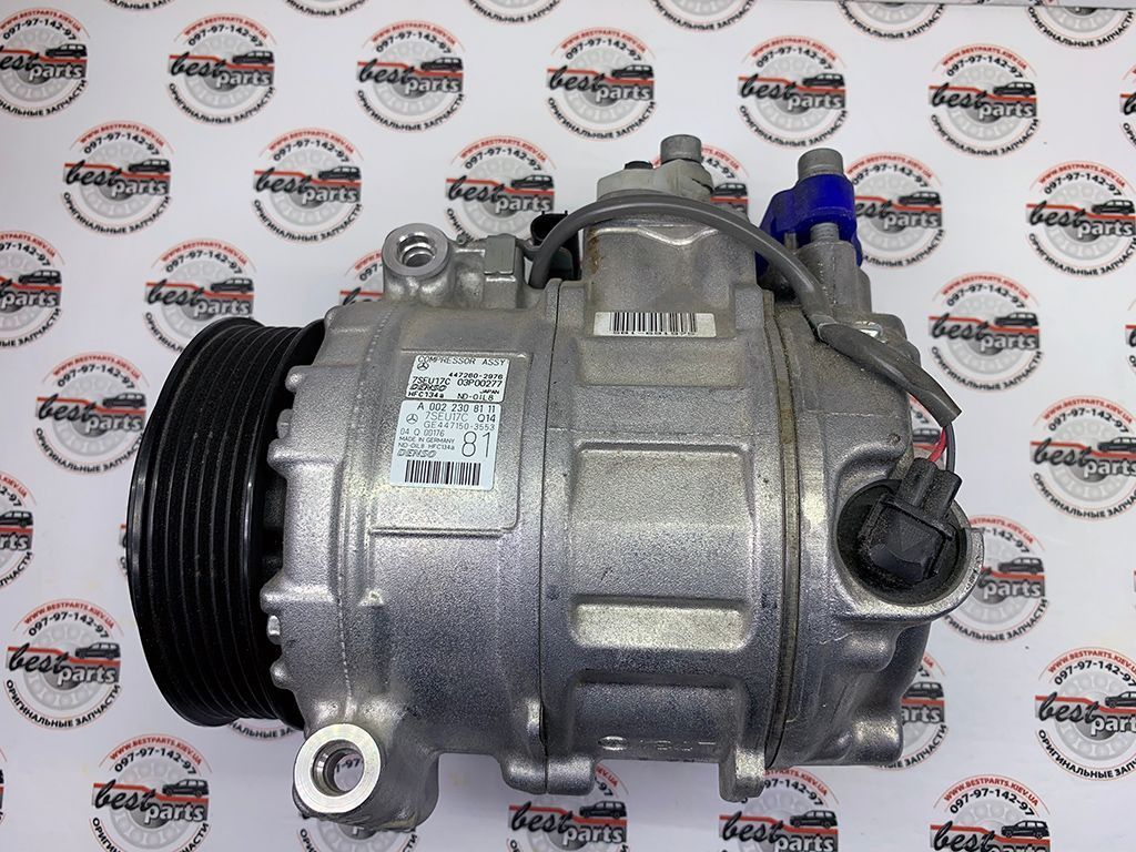 A0022308111, A 002 230 81 11 Компрессор кондиционера Mercedes CL C216 ...