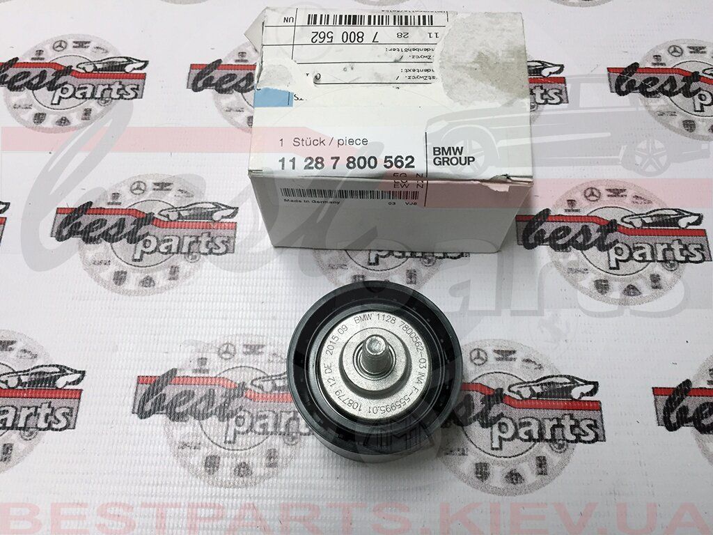 11287800562, 11 28 7 800 562 Ролик обводной приводного ремня BMW 1 E81 ...