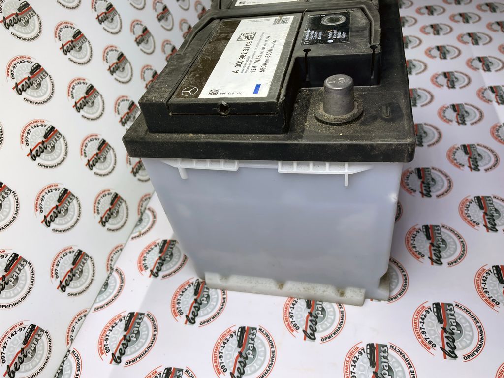A0009823108, A 000 982 31 08 Аккумулятор (АКБ) 12V 74AH Mercedes A W170 ...