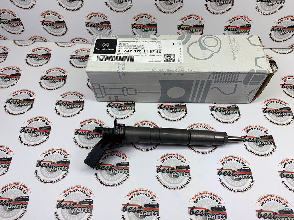 A642070148780, A 642 070 14 87 80 Форсунка топливная Mercedes M642 / ML ...