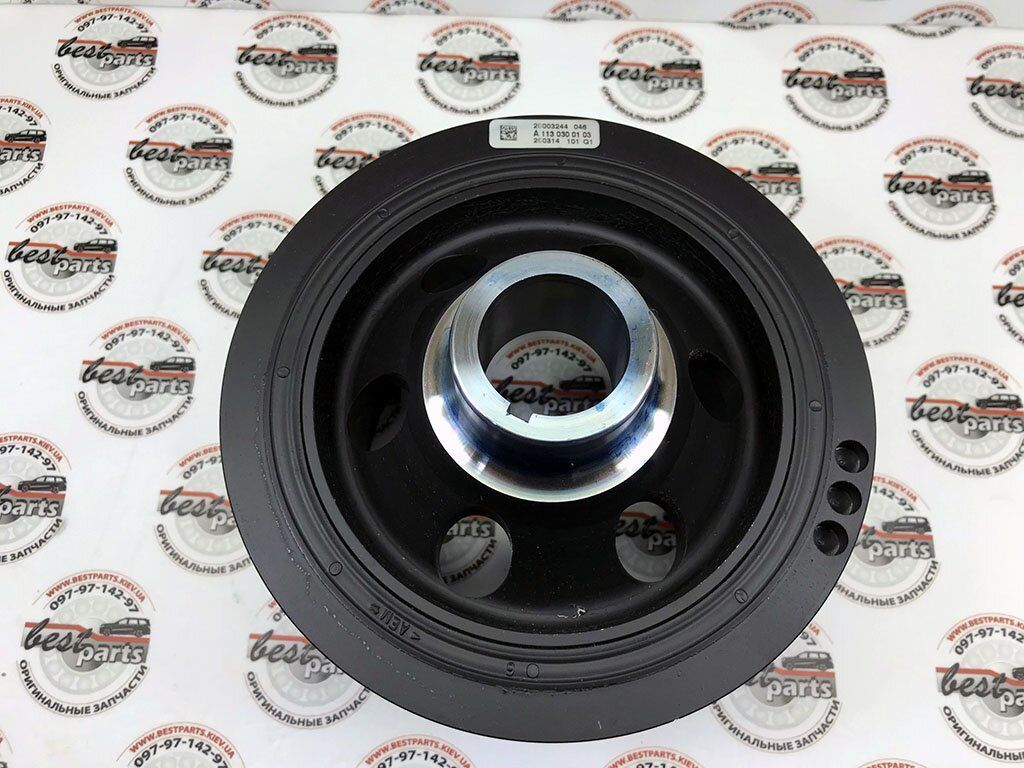 A1130300103, A 113 030 01 03 Шкив коленвала Mercedes M113 / E W211 / CL ...