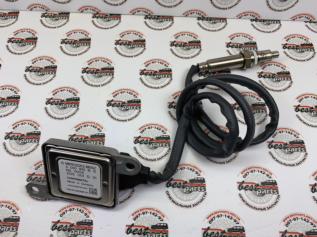 A0009051612, A 000 905 16 12 Датчик Nox Mercedes GLA X156 / GLE W164 ...